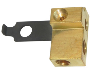 Dual Master Cylinder Brake Line Distribution Block For 1966 GM A Body ...