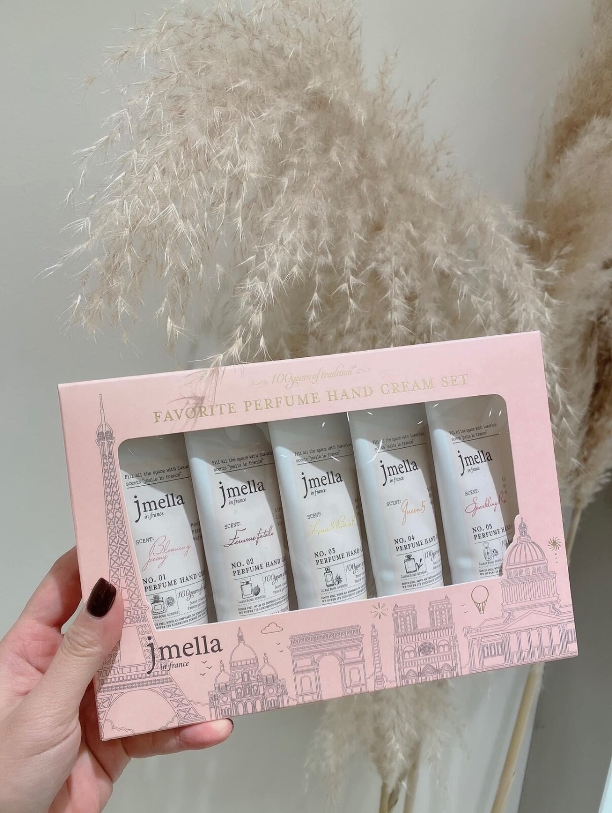 Jmella Signature Perfume Hand Cream Set 50ml x 5pcs Anti Aging Moisture ...