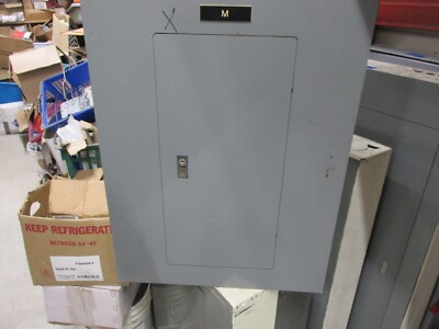SQUARE D PANEL BOARD NQOD430L100 100 AMP MAX WITH BREAKERS....TC-8 | eBay