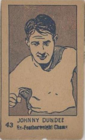 1926-27 W512 Strip Card - Johnny Dundee #43 for sale online | eBay