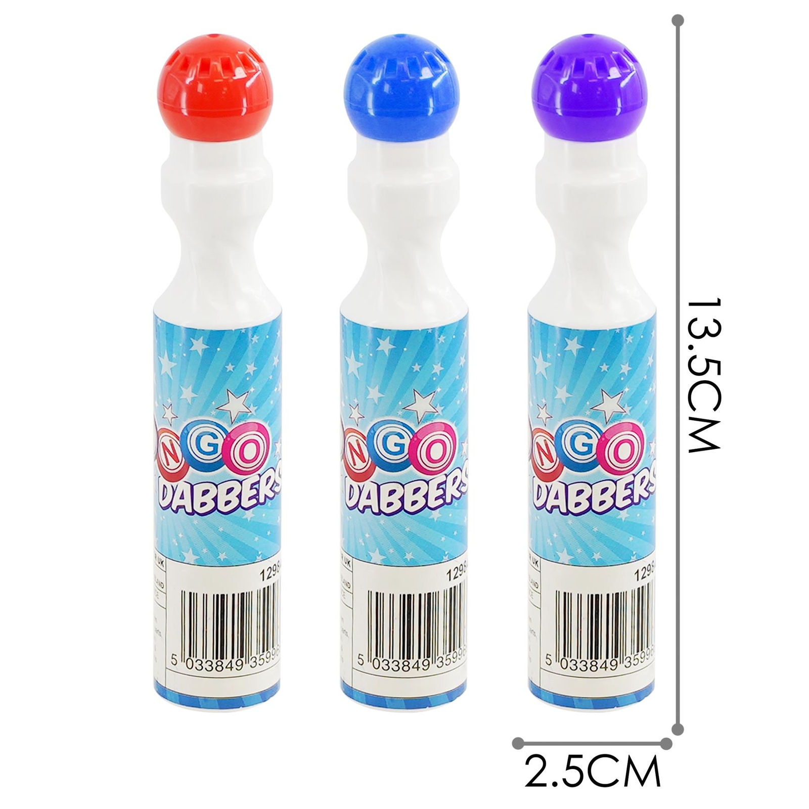 Bingo Dabbers for Bingo Games Marker Pens Multicoloured Family Games ...