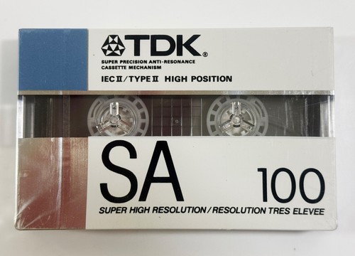 TDK SA 100 Type II High Bias 20356228101| eBay