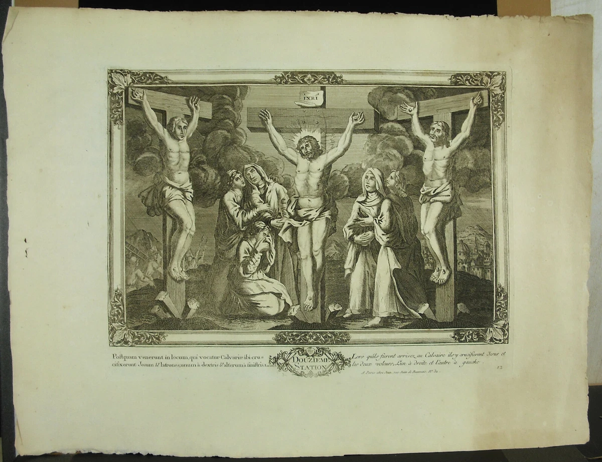 Dessins Des Stations De Croix