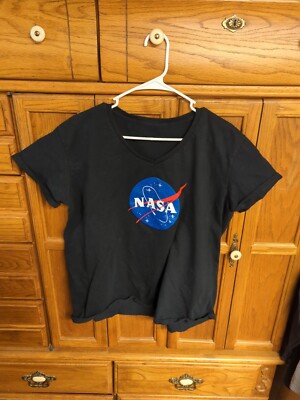 BSW Women's Nasa Space Astronomy Insignia V-Neck | eBay