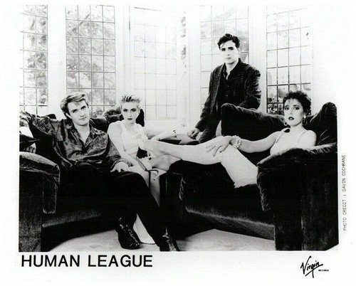 Human League Phil Oakey Joanne Catherall Susan Sulley Martin Ware ...