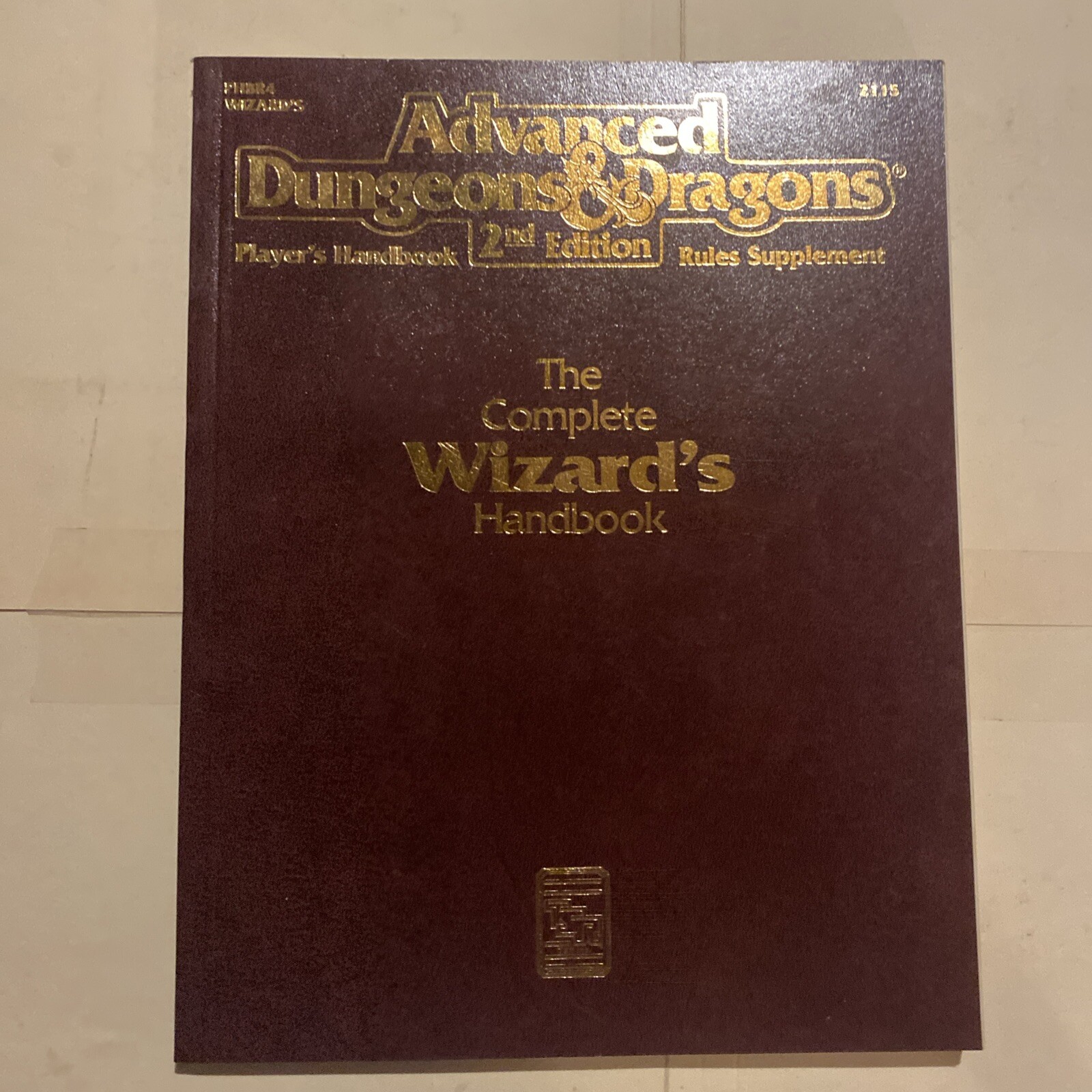 TSR 2nd Edition Advanced Dungeons & Dragons AD&D DND Complete Wizard's ...