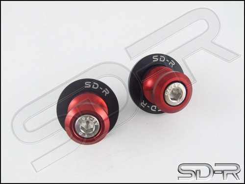 8mm SDR CNC Machined Swingarm Spools Fit 2001 - 2008 Suzuki GSXR1000 ...