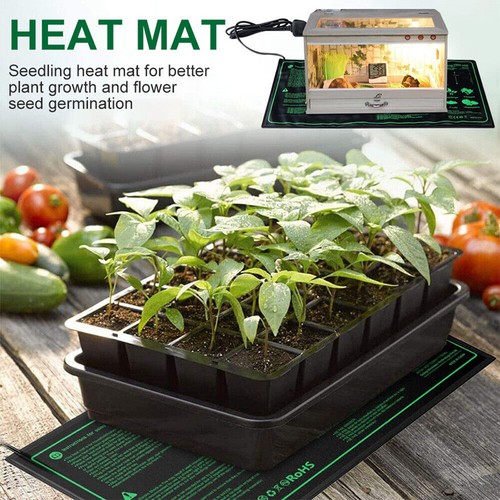 Plant Seed Germination Heat Mat Seedling Propagation Starter Warm ...