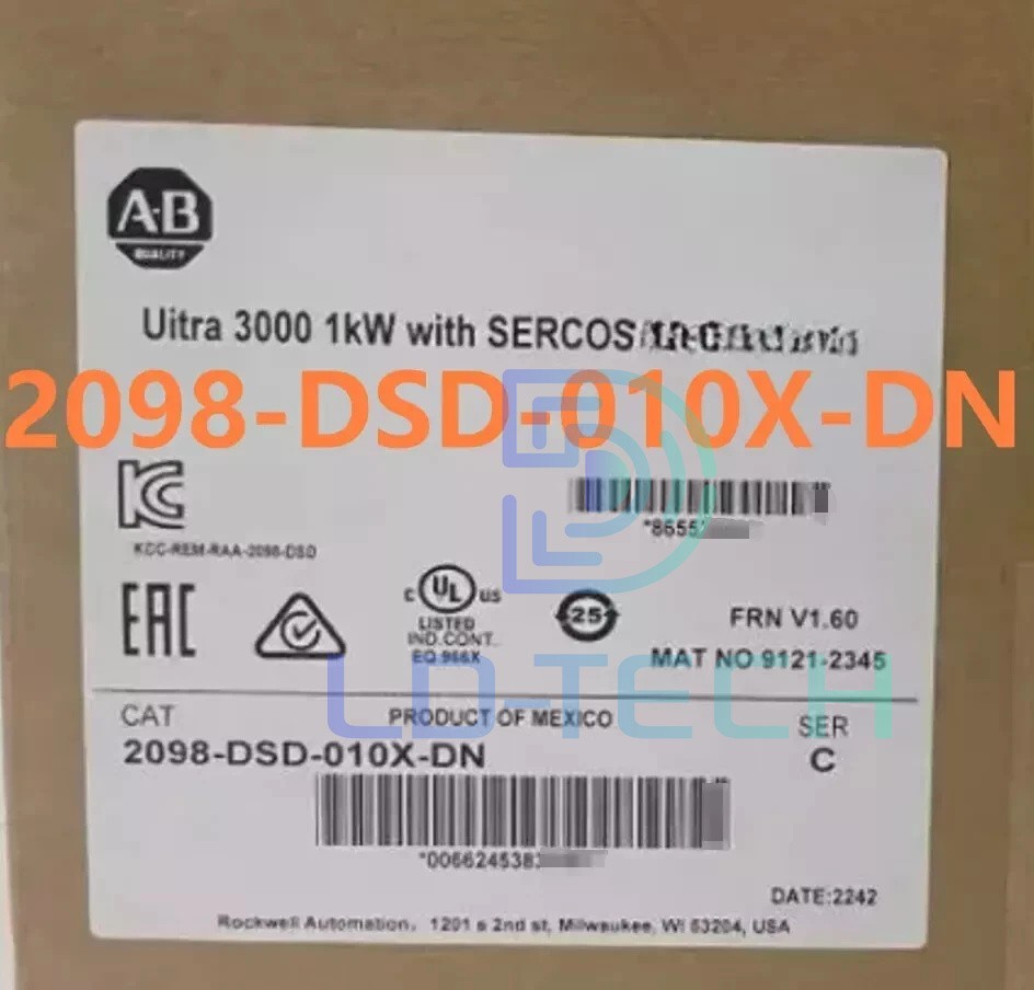 NEW Allen Bradley in box 2098-DSD-010X-DN AB F/W V1.32 NSNP Free ...