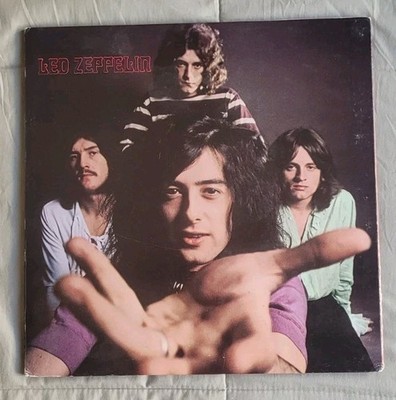 Led Zeppelin ‘The Visual Thing’ Original 1969 USA Promo Tour Hardback ...