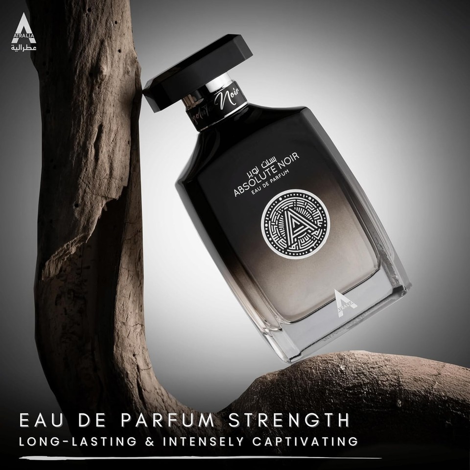Atralia Absolute Noir Eau de Parfum Fragrance perfume for Men 3.4 fl oz ...