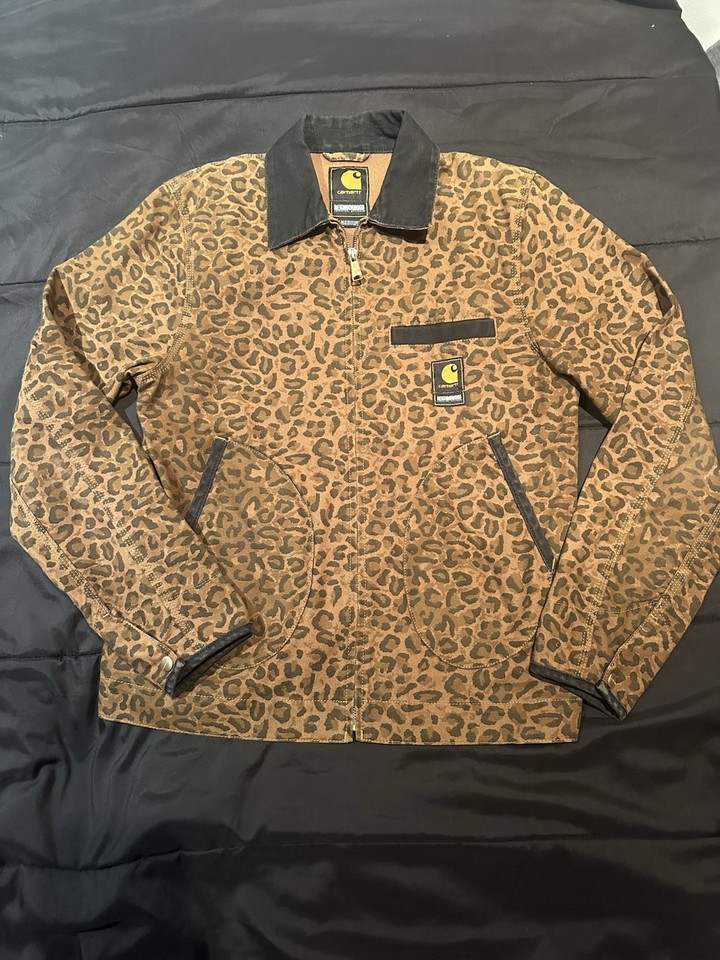 BAYC Signed Garga/Gordo Carhartt x Neighborhood RARE Leopard Print Sz ...