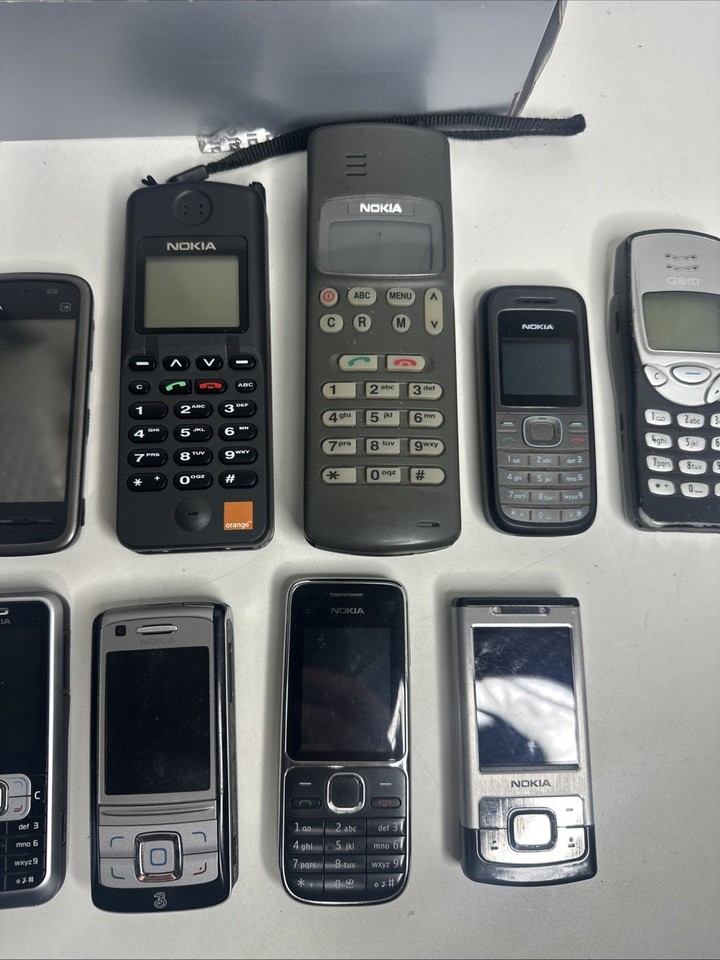 Nokia Vintage Mobile Phones Lot Retro Models Collectible | eBay UK
