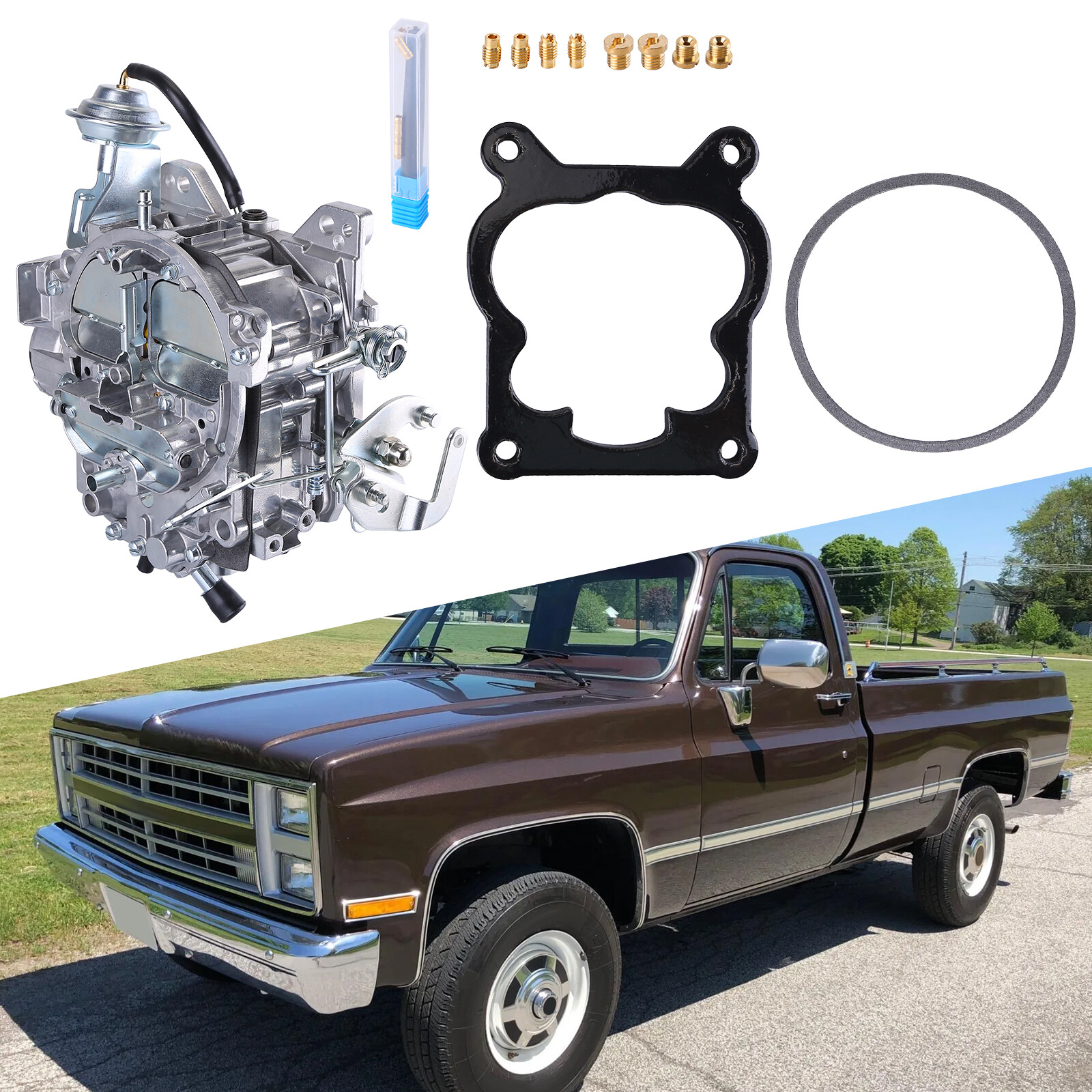 Rochester Quadrajet Carburetor 305-350 Engines 4 BBL For Chevrolet ...
