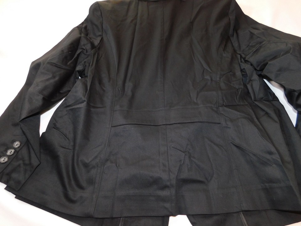 Lane Bryant Women's Ladies Long Sleeve Jacket Sport Coat Black 18 A3013 ...