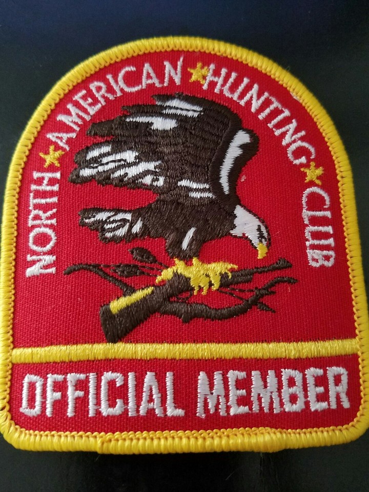 VINTAGE NORTH AMERICAN HUNTING CLUB OFFICIAL MEMBER PATCH | eBay