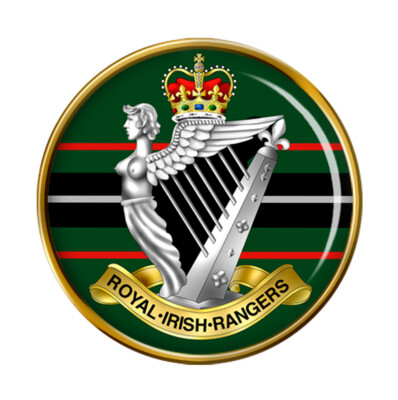 Royal Irish Rangers, British Army Pin Badge | eBay