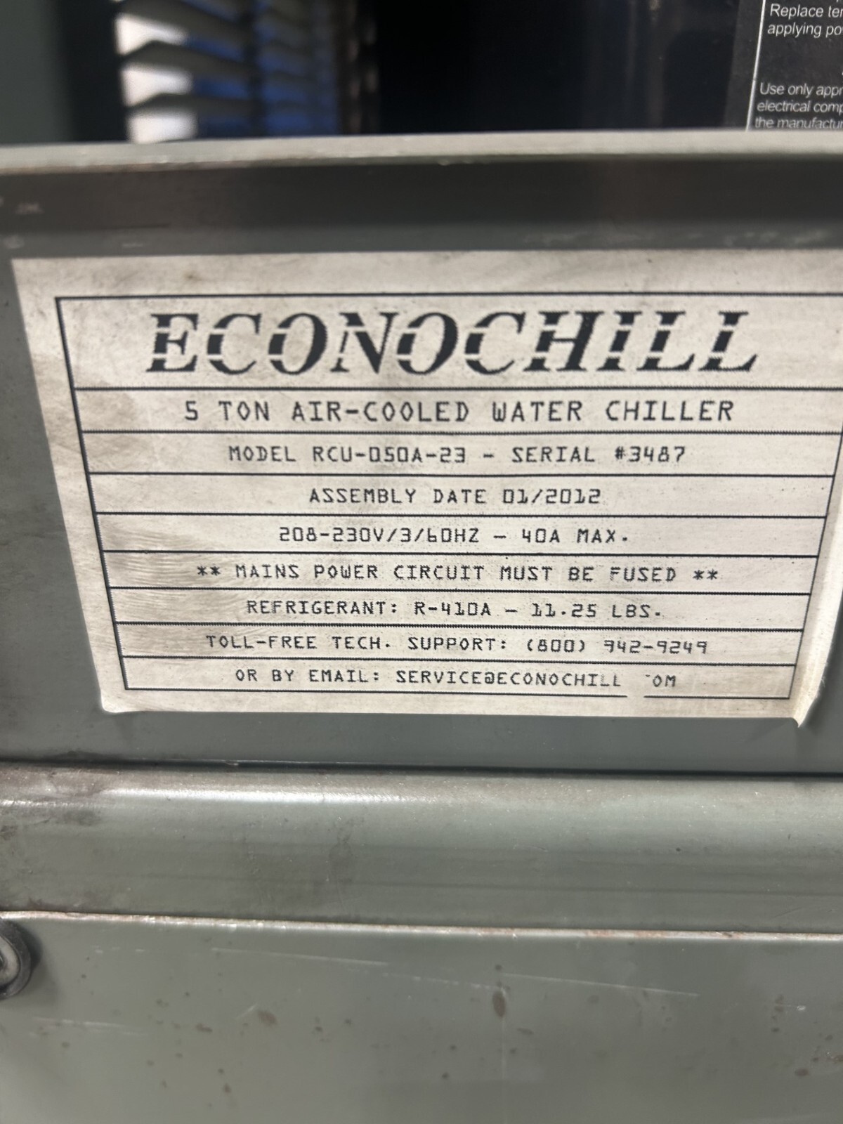 Econochill 5 Ton Air Cooled Water Chiller | eBay