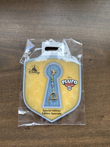 Disney Store Pluto Key Pin 90th Anniversary Limited Edition In Hand | eBay