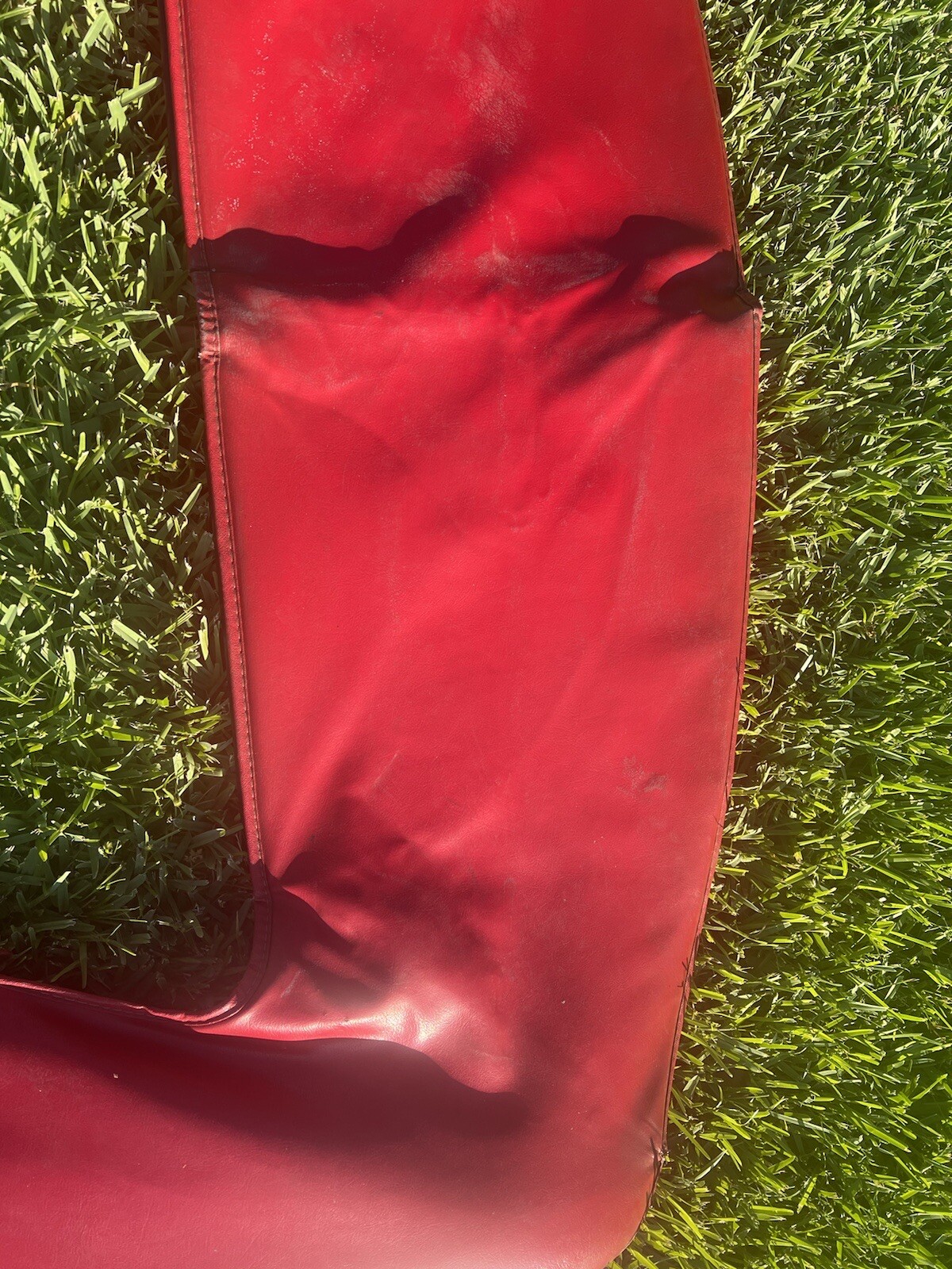 1989-1992 CHRYSLER LEBARON CONVERTIBLE TOP PARADE BOOT COVER MAROON OEM ...