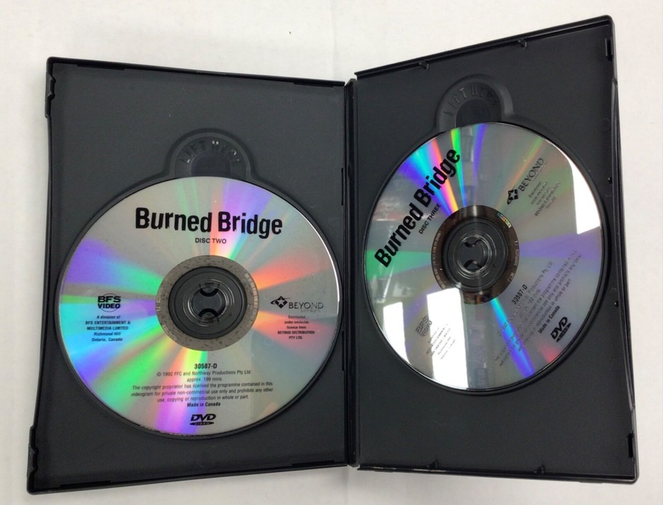 Burned Bridge (1994) 3 Disc DVD Set Cate Blanchett | eBay