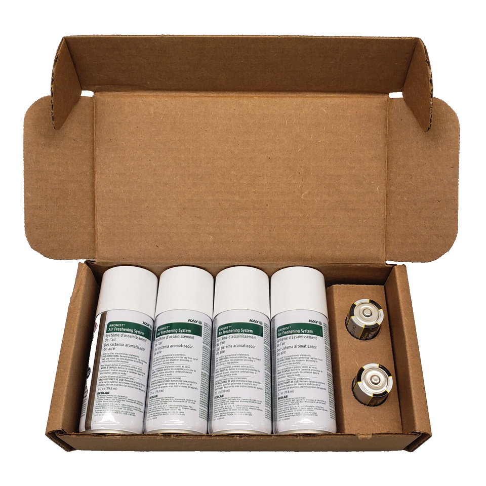 Kay ECOLAB Aromist 04718-060 Air Freshener Dispenser Refill Kit (4-PACK ...