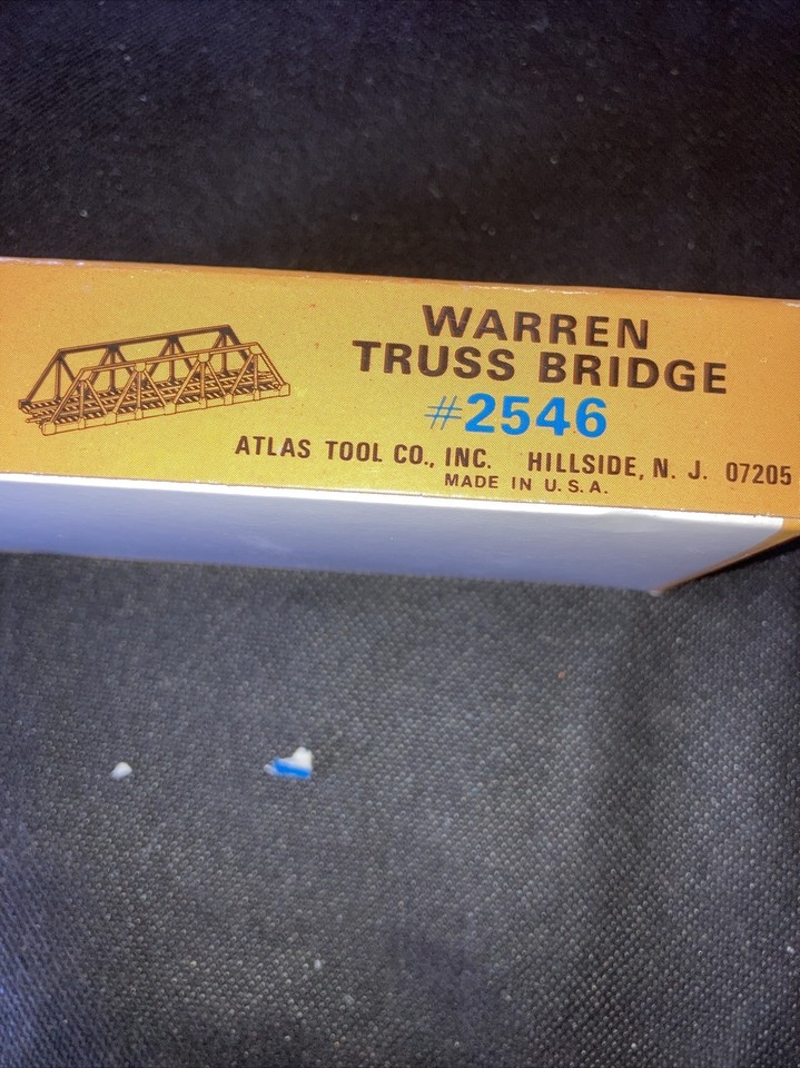 Atlas 2546 N-Scale Warren Truss Bridge | eBay