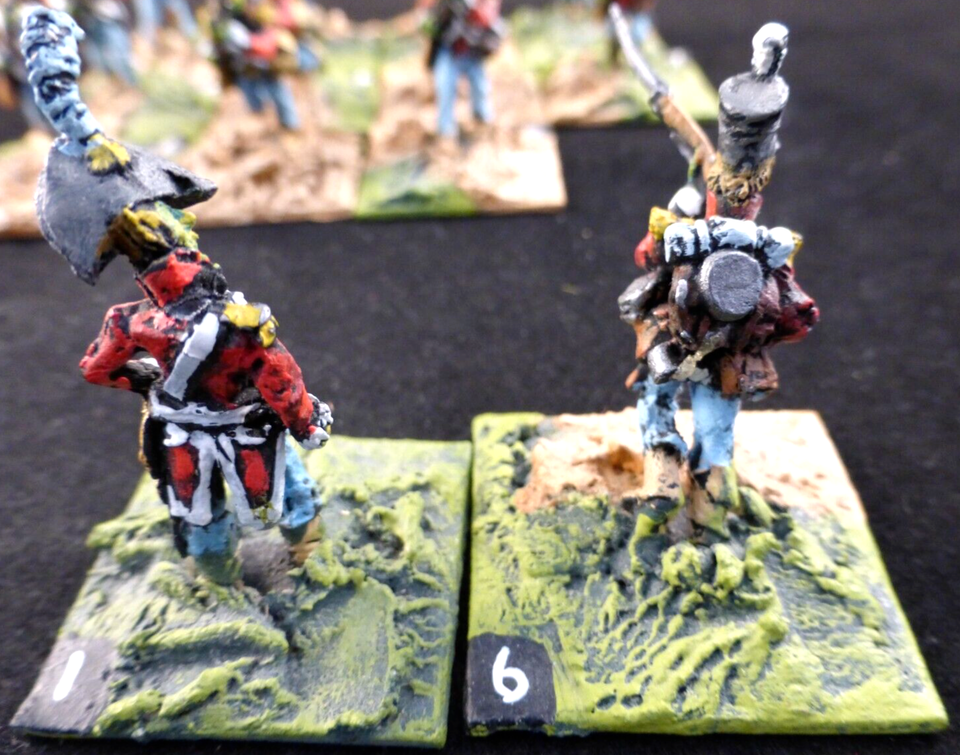 28mm Napoleonic British Infantry Regiment Painted Metal Models - Green ...