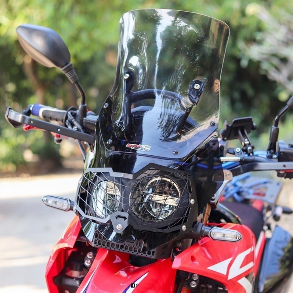 B8 Black Windshield Windscreen Honda For CRF 250 300 Rally Fit ...