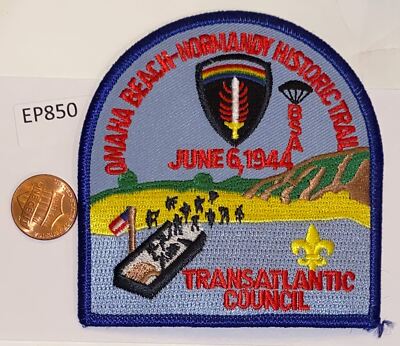 Boy Scout Omaha Beach Normandy Historic Trail June 6, 1944 ...