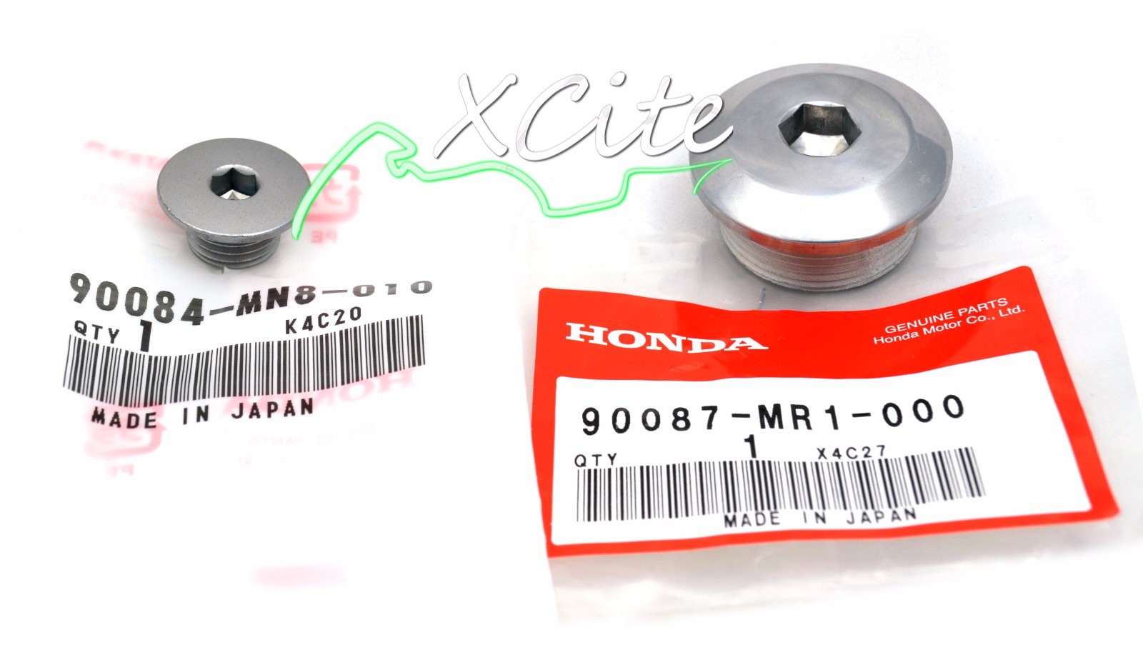 Genuine Honda engine inspection bolts CBR250RR MC22 90087-MR1-000-90084 ...