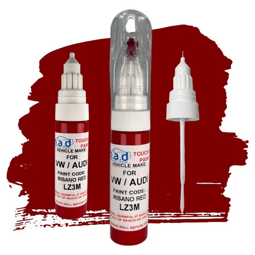 MISANO RED AUDI LZ3M PAINT TOUCH UP PEN RS3 RS4 RS5 TTRS A3 A4 A5 A6 A7 ...