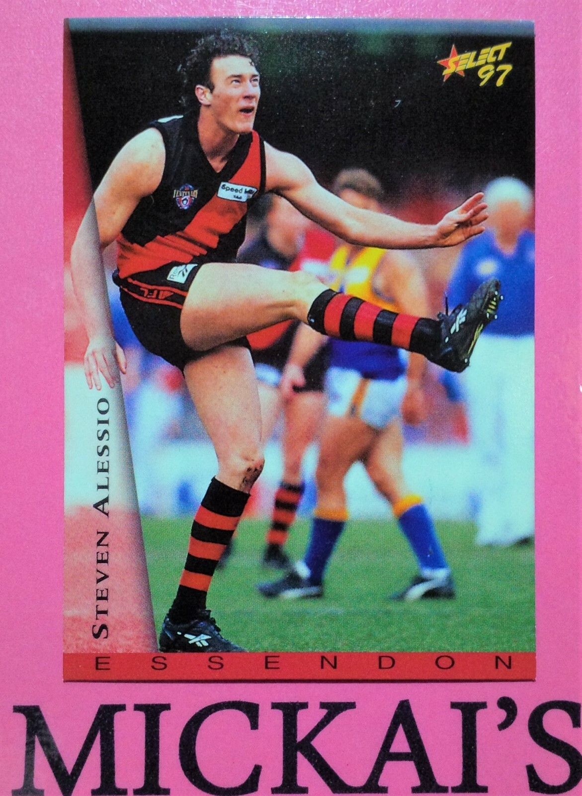 AFL SELECT 97 ESSENDON FOOTBALL CLUB - STEVEN ALESSIO FOOTY TRADING ...