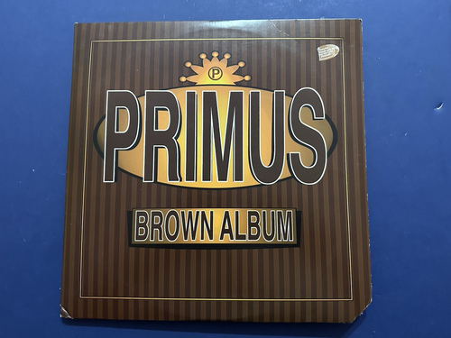 PRIMUS BROWN ALBUM +++See Description+++ SIGNED BY ALL THREE BAND ...