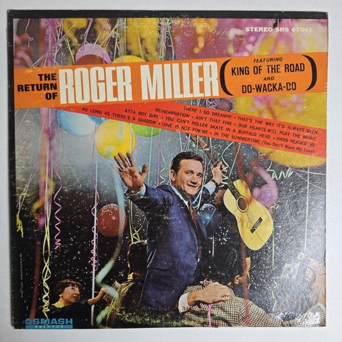 The Return Of Roger Miller Lp Smash Records SRS 67061 | eBay