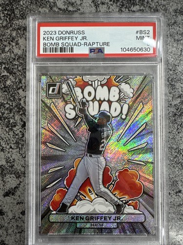 2023 Donruss Ken Griffey Junior bomb squad rapture #bs2 PSA 9 | eBay