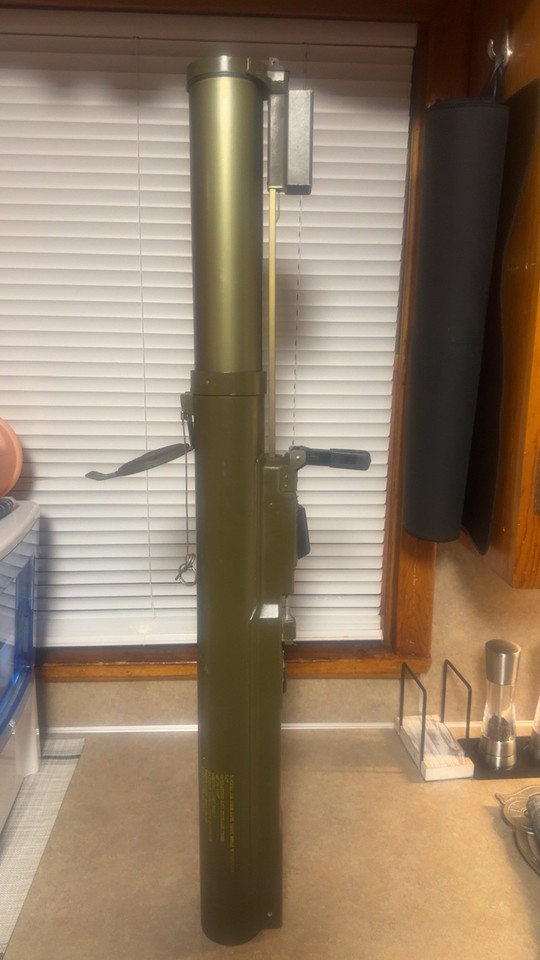 Inert M-72 A2 light weight anti tank launcher LAW 66 mm rocket launcher ...