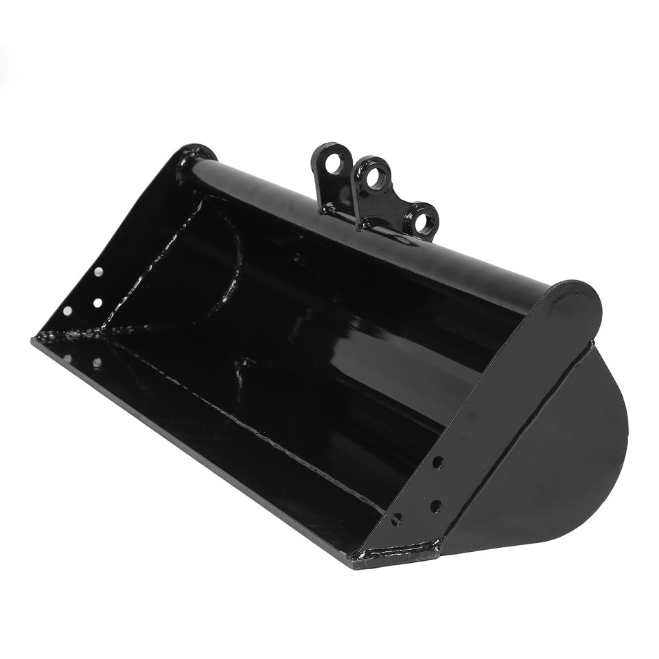 1000mm Flat Tooth Backhoe Bucket for Small Excavators with Pins | eBay
