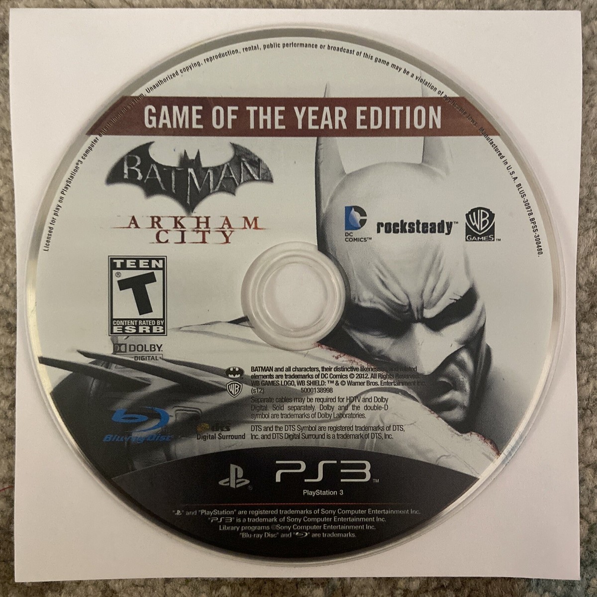 Batman Symbol Arkham City