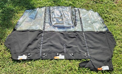 2018 Sea Ray 260 Sundancer Canvas Rear Isinglass Window Camper Top Aft ...