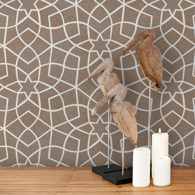 Moroccan Allover Stencil Design Zaza - Reusable stencils for walls DIY ...