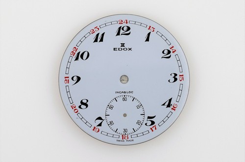EDOX Pocket Watch Dial NOS 43mm FREE SHIPPING (ZB619) | eBay
