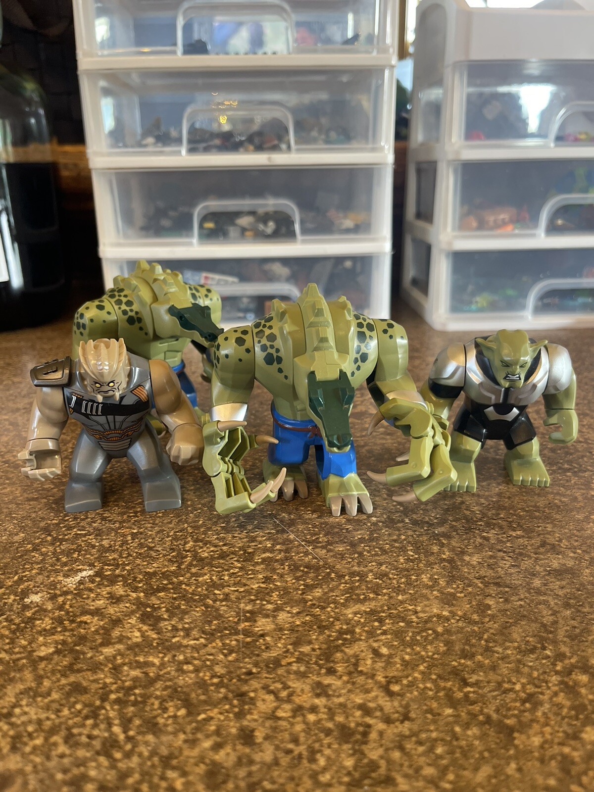 Lego Killer Croc, Goblin, Cull Obsidian Big Minifigure Lot | eBay