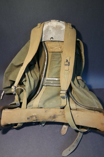 WW2 WWII USGI Mountain Division Rucksack backPack with metal Frame 10th ...
