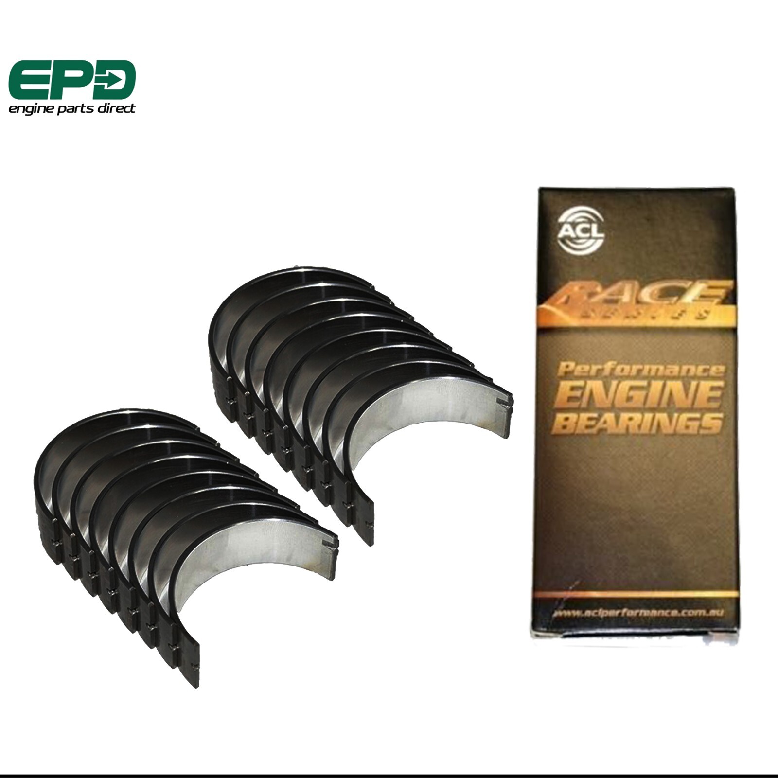 BMW S63B44 4.4L BIG END CONROD RACE BEARINGS PETROL ENGINE 8B1578H-STD ...