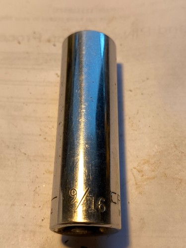 Craftsman 9/16” deep Socket 6 Point 3/8” Drive - g- 43334 USA | eBay