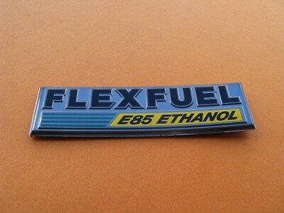 CHEVROLET SILVERADO TAHOE E85 ETHANOL FLEX FUEL EMBLEM LOGO BADGE SIGN ...