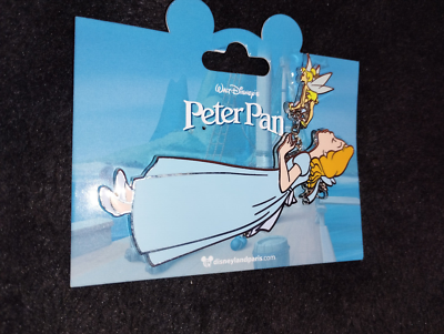 Tinkerbell Peter Pan Kiss WDCC "I'M SO HAPPY, I THINK I'LL GIVE YOU A