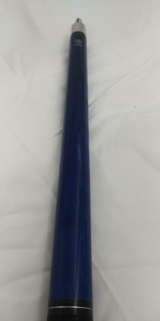 Maple McDermott Star S78 Blue Pool Cue Stick Silver Rings Irish Linen ...