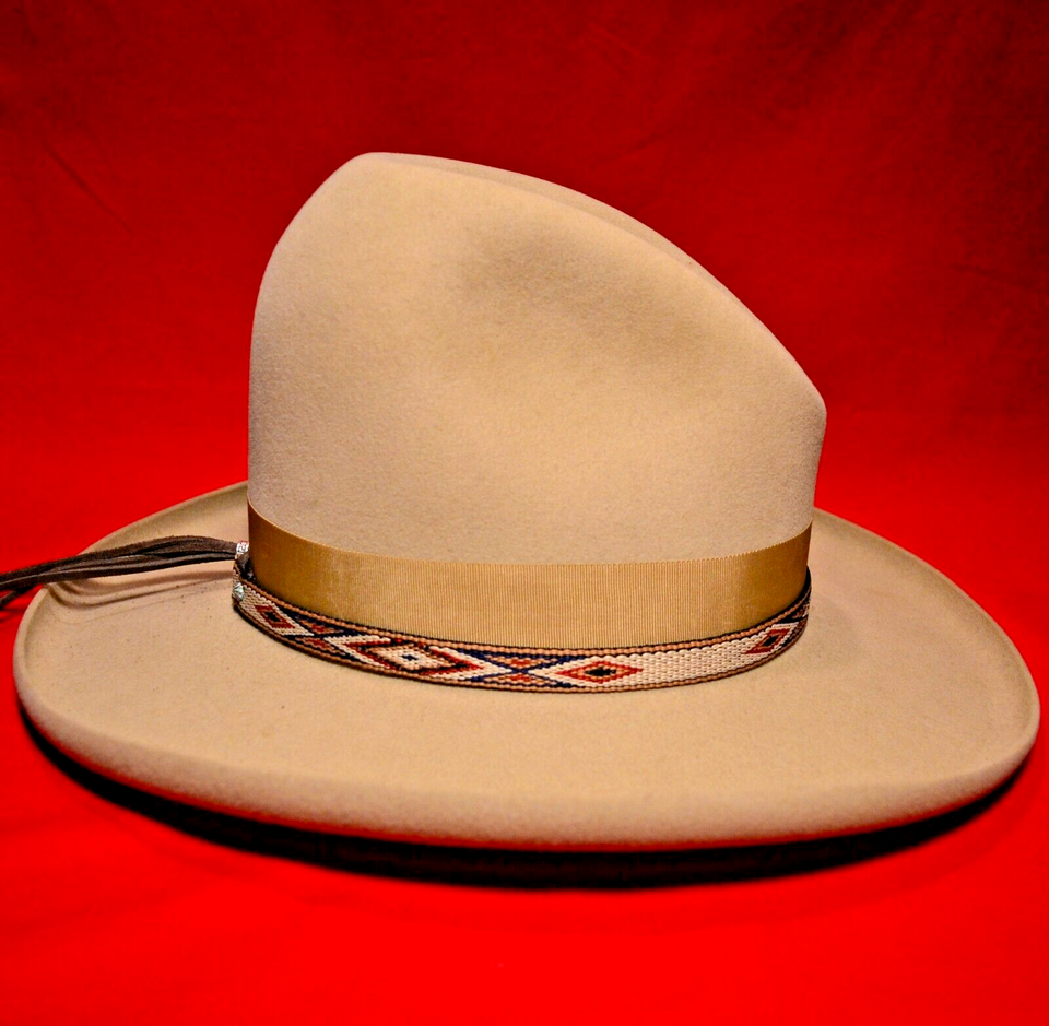 "COCHISE" 6 7/8"- 7 1/2" HATBAND Native American Theme Woven Webbing | eBay